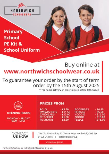 Crowton Christ Church C.E Primary: Uniform
