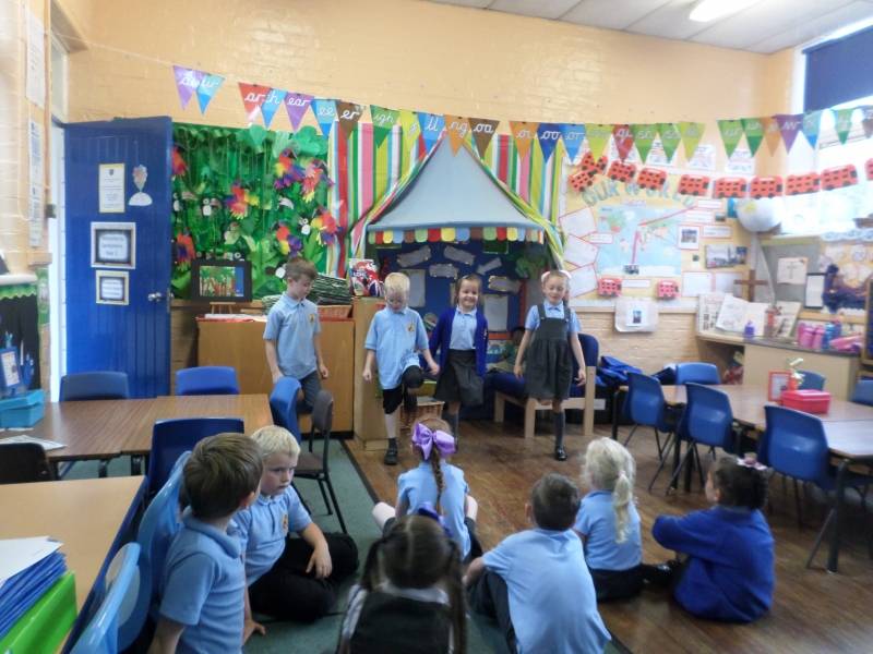 Over St Johns CE Primary School Sandymere s Music Lesson