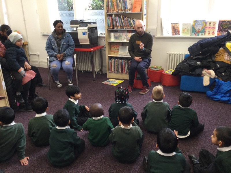 Greenfield Academy: Library Visit