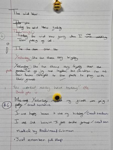 Wilbraham Primary School: Week one