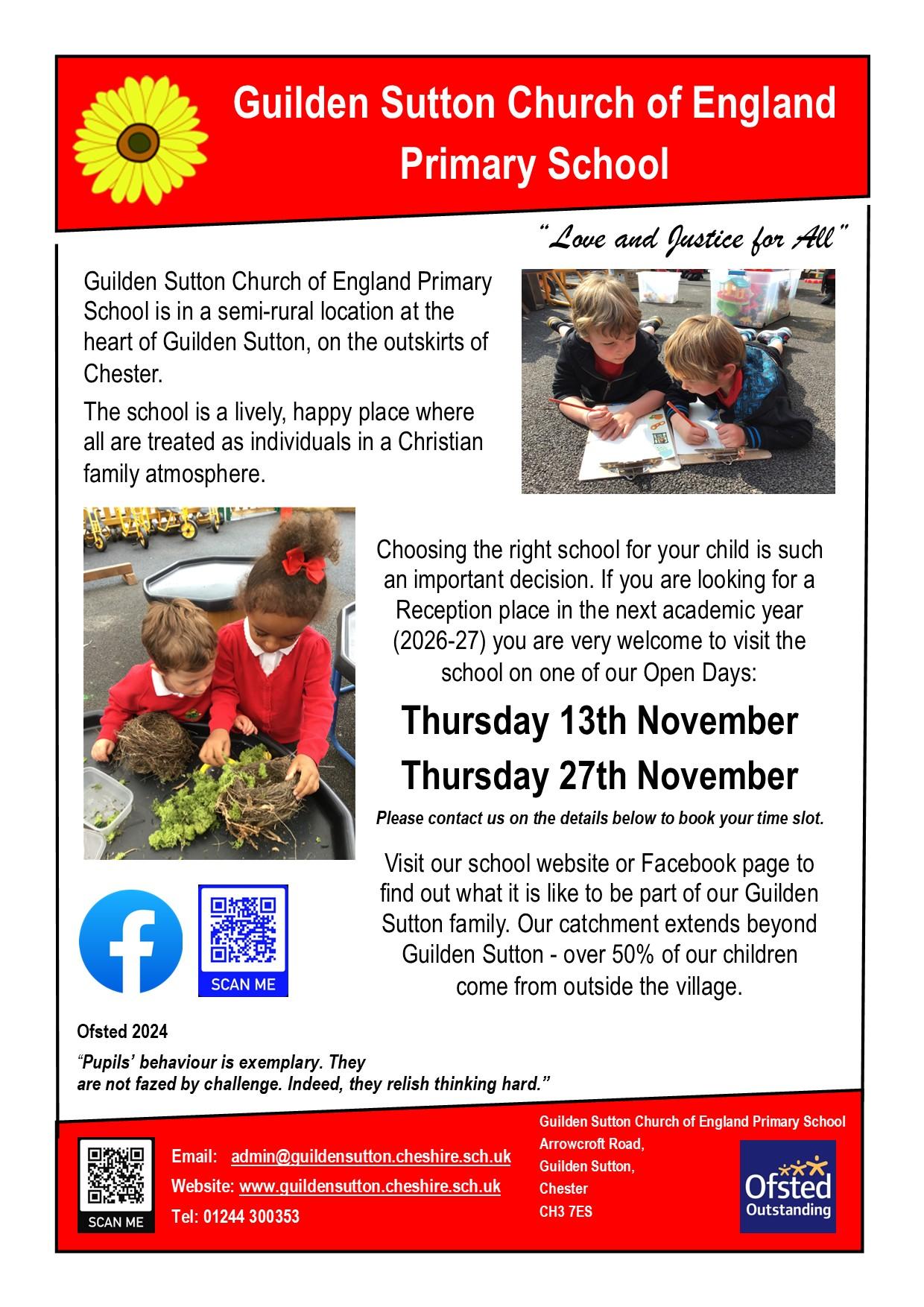 Guilden Sutton Church of England Primary School: Guilden Sutton Church ...