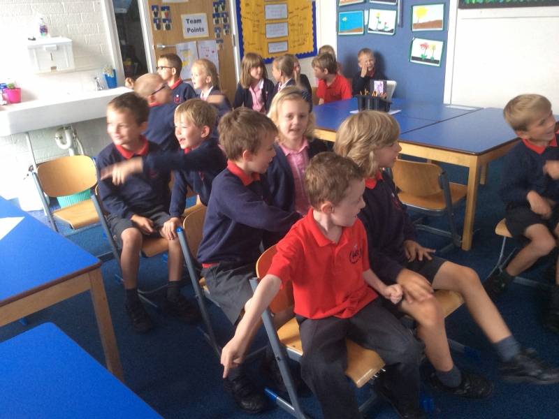 Longton Primary School: Tigers go on an imaginary train ride!!!!