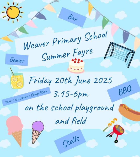 Weaver Primary School: WSA Contact and Events