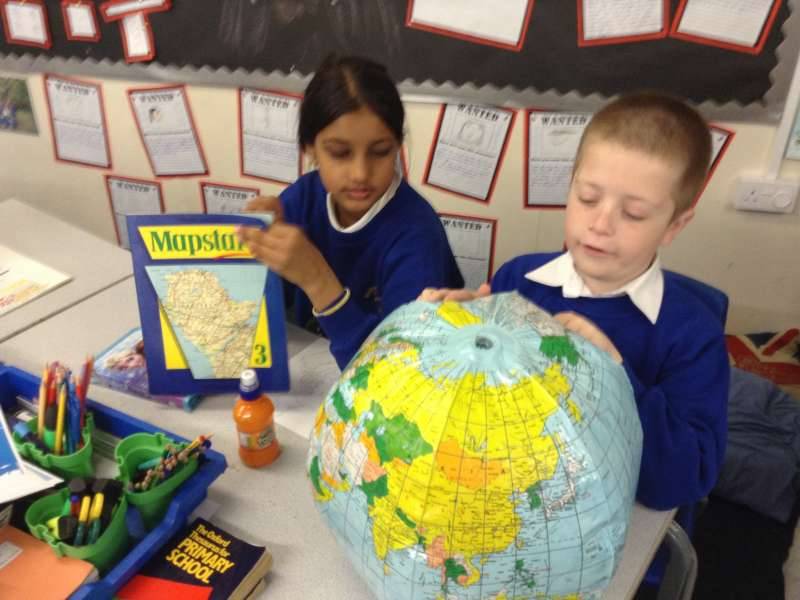 Etchells Primary School: Geography